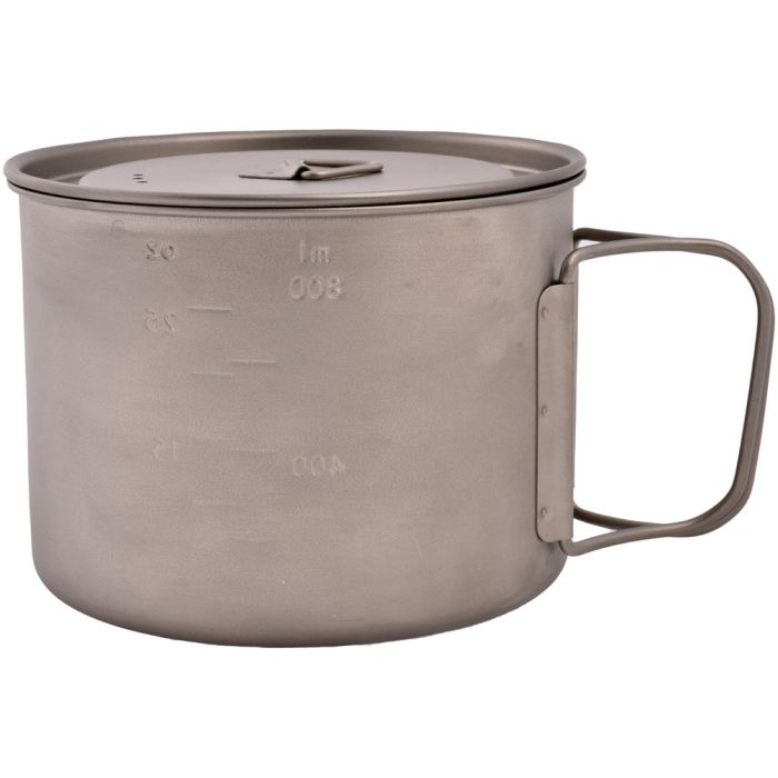 OliCamp All-Titanium 900ml Pot – Upland Original